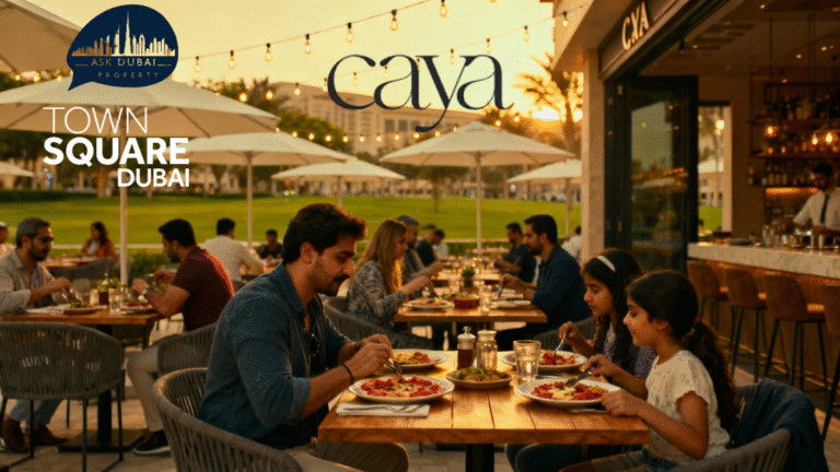 Caya Restaurant Town Square Dubai: Menu & Reviews 2025